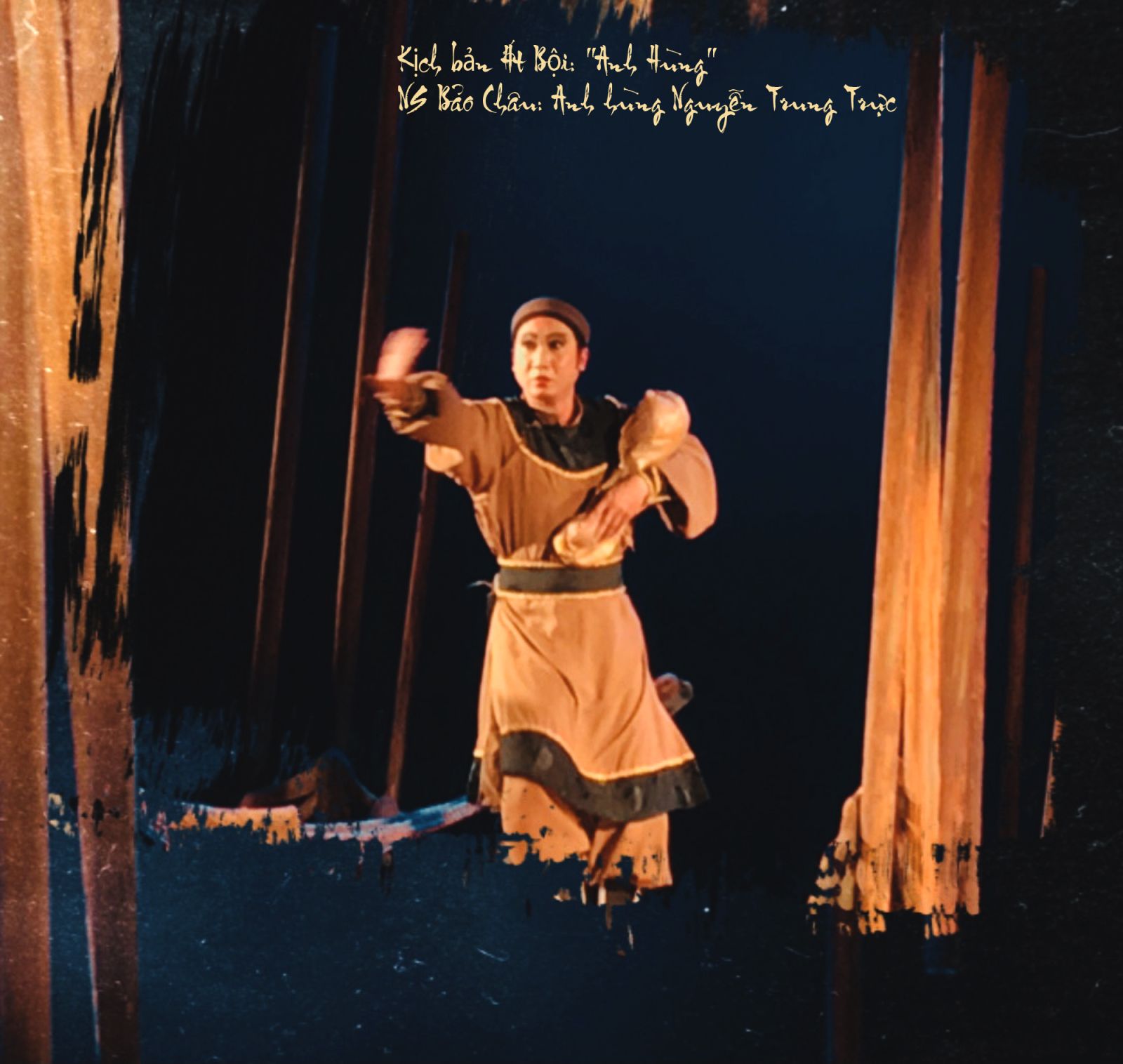 Artist Bao Chau - beautiful artistic image on the Hat Boi stage - Ytalent